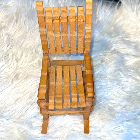 Toys | Vintage Clothespin Rocking Chair | Poshmark